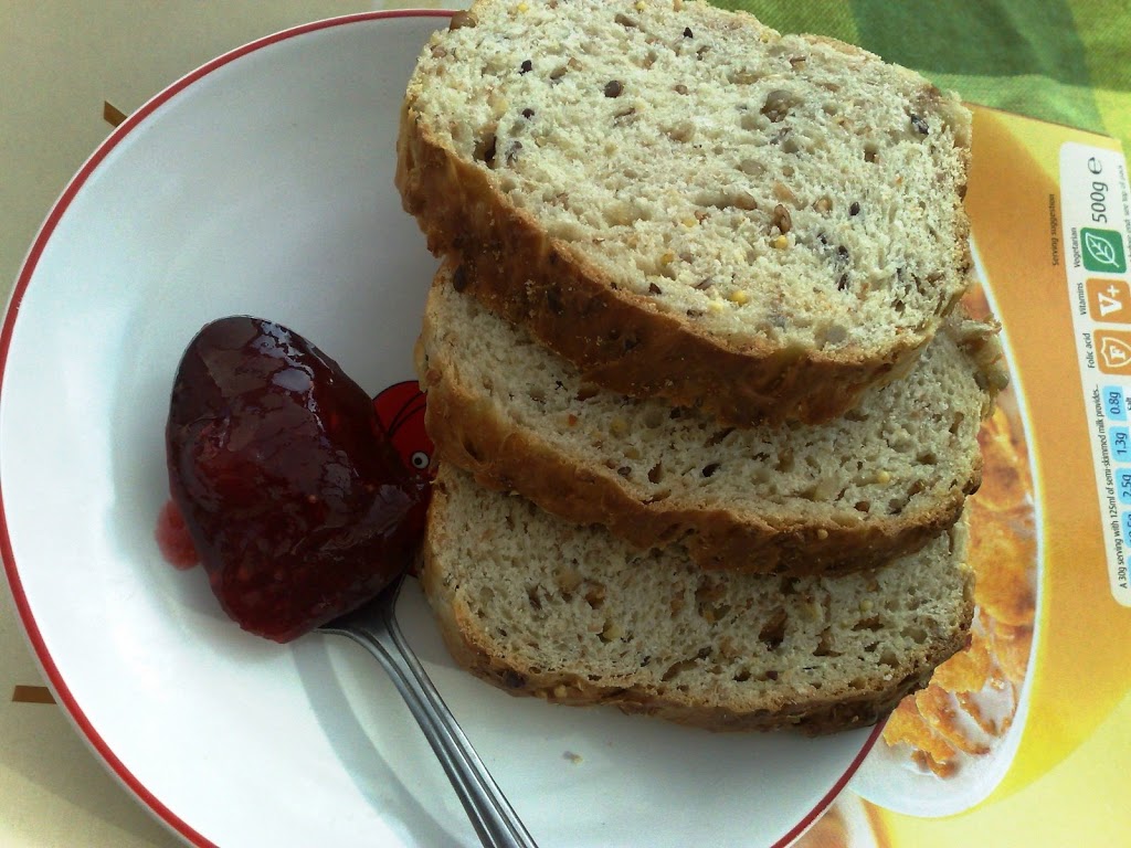 multigrain bread - My Veg Fare
