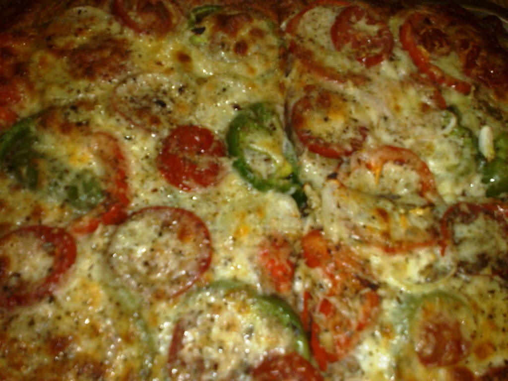 Whole meal pizza - My Veg Fare