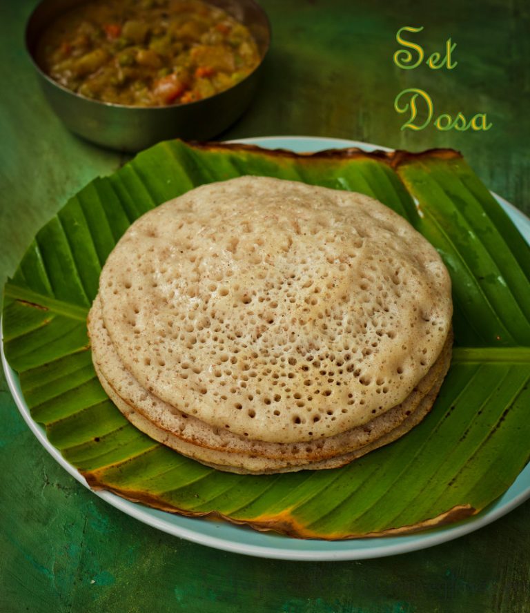 Set Dosa / A Crepe with a thousand holes!! - My Veg Fare