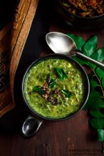 Chakotha soppu (Mountain Spinach Yogurt gravy) Majjigehuli ...